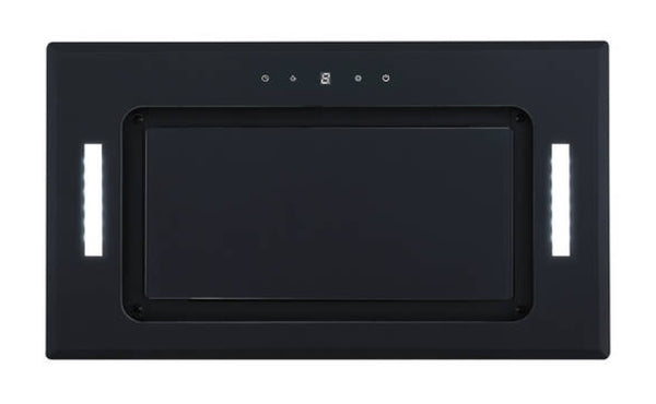 Parmco 520mm Integrated Turbo Pak Plus, Black Glass RT52G1000 ...