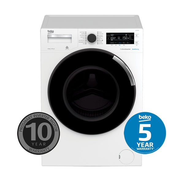 beko BFL853ADW 8.5 kg Front Loading Washing Machine with Autodose ...